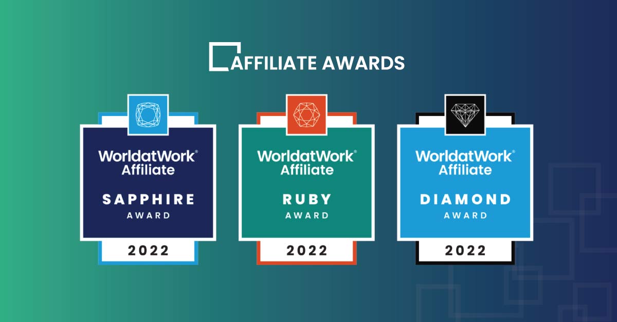WorldatWork Announces 2022 Affiliate Awards Recipients | WorldatWork